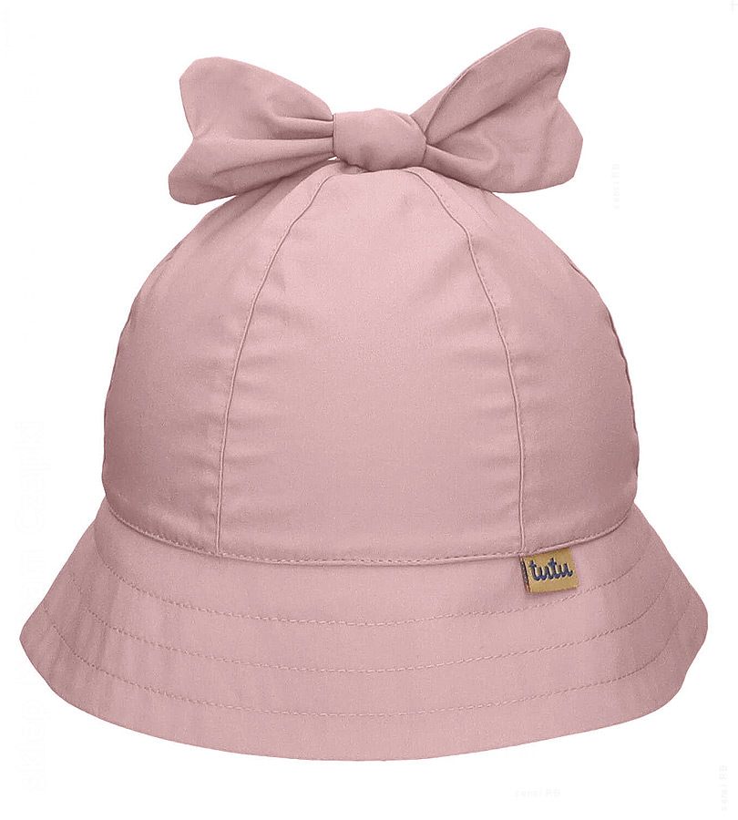 Kapelusz na lato dla dziewczynki, kapelusz UV, wrzosowy, Mijane, 46-48 cm, wrzosowy | KochamCzapki